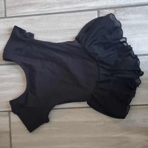 Body Wrappers | Costumes | Body Wrappers 34t Black Leotard With Skirt ...